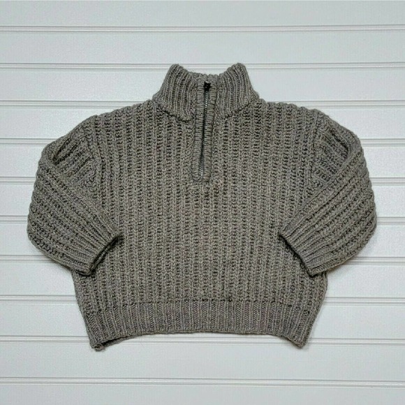 Zara | Shirts & Tops | Zara Chunky 4 Zip Sweater | Poshmark